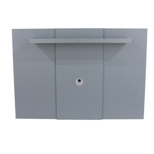 Wall Mounted TV Back Panel Grey Living Room Floating Entertainment ...