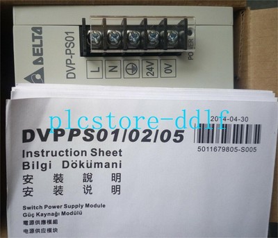 1PC Delta DVPPS01 PLC Power Supply Module AC220V Input DC24V Output New ...
