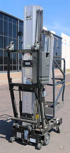 JLG Industries 36AM Push Around Vertical Mast Lift | eBay