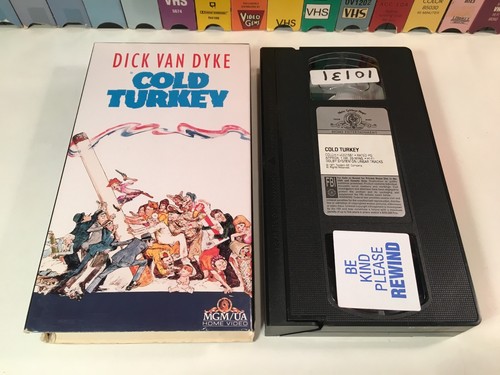 * Cold Turkey 70's Comedy VHS 1971 Norman Lear Dick Van Dyke Pippa ...