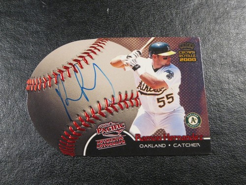 Ramon Hernandez Autographed Baseball Card | eBay