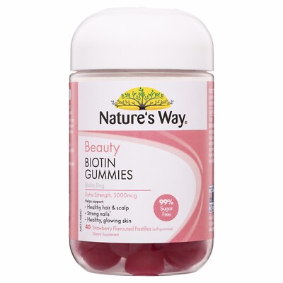 Nature’s Way Beauty Biotin 40 Gummies | eBay