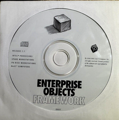Enterprise objects frameworks Version 1.1 software for NeXTSTEP 3.3 ...