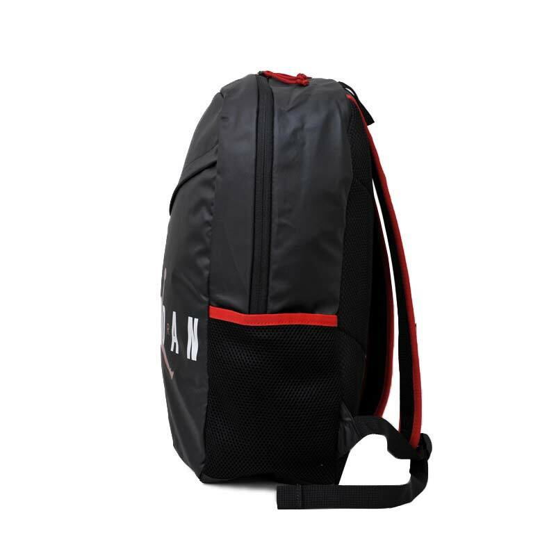 NIKE AIR JORDAN JUMPMAN BACKPACK SLING PREMIUM LAPTOP BLACK GYM RED ...