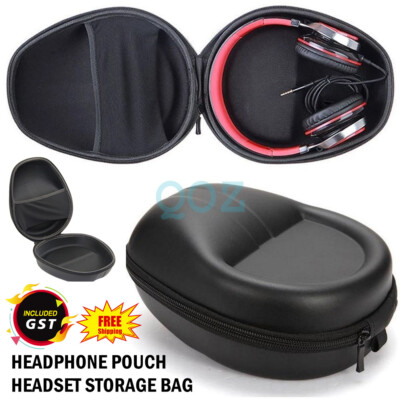 Headphone Case Hard Case Headphone Pouch Headset Storage Bag Box ...