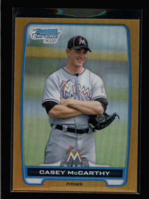 CASEY McCARTHY 2012 BOWMAN CHROME #BDPP149 ROOKIE GOLD REFRACTOR #19/50 AY9809 | eBay
