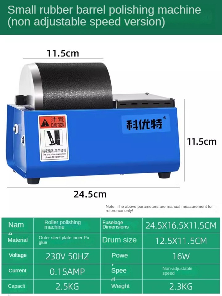 Rock Tumbler Kit - Rock Polisher Tumbler Mini Stone Polisher Bead ...