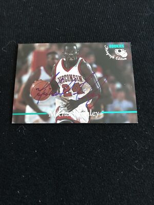 1995 Classic Rookies Michael Finley Rookie RC Auto Autograph 1901/5900 ...