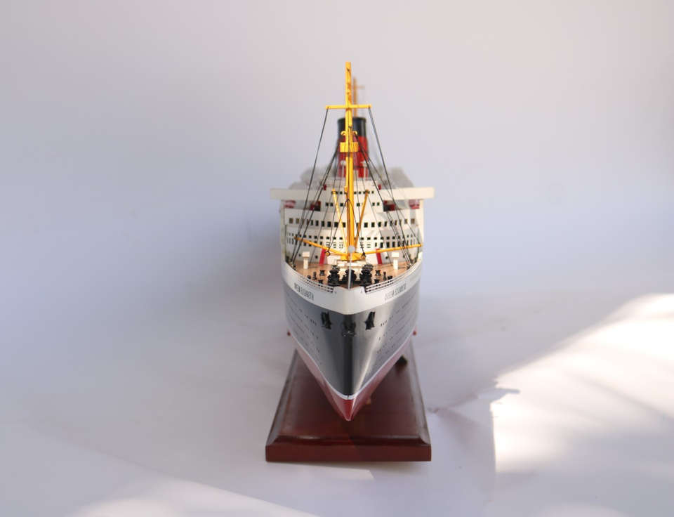 40" RMS QUEEN ELIZABETH ship model 100 cm - Museum quality Queen ...