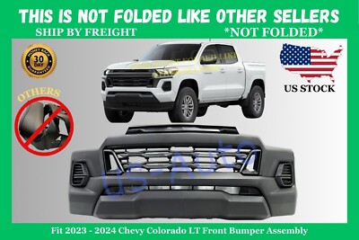 Fit 2023 2024 2025 Chevy Colorado Front Bumper Complete Assembly ...