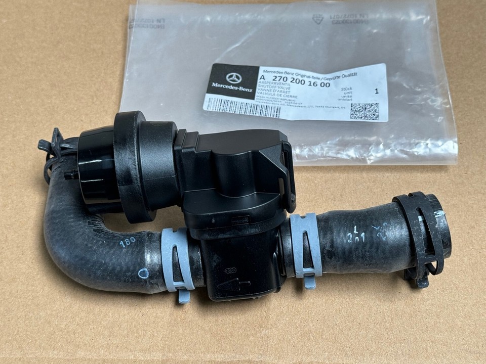 Mercedes-Benz CLA250 GLA250 Genuine Coolant Shut Off Valve A2702001600 | OE