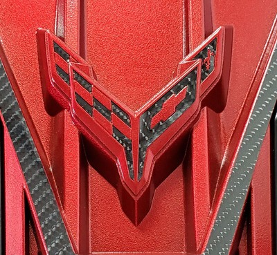 Engine Cover Emblem Overlay for 2020-2023 C8 Corvette | eBay