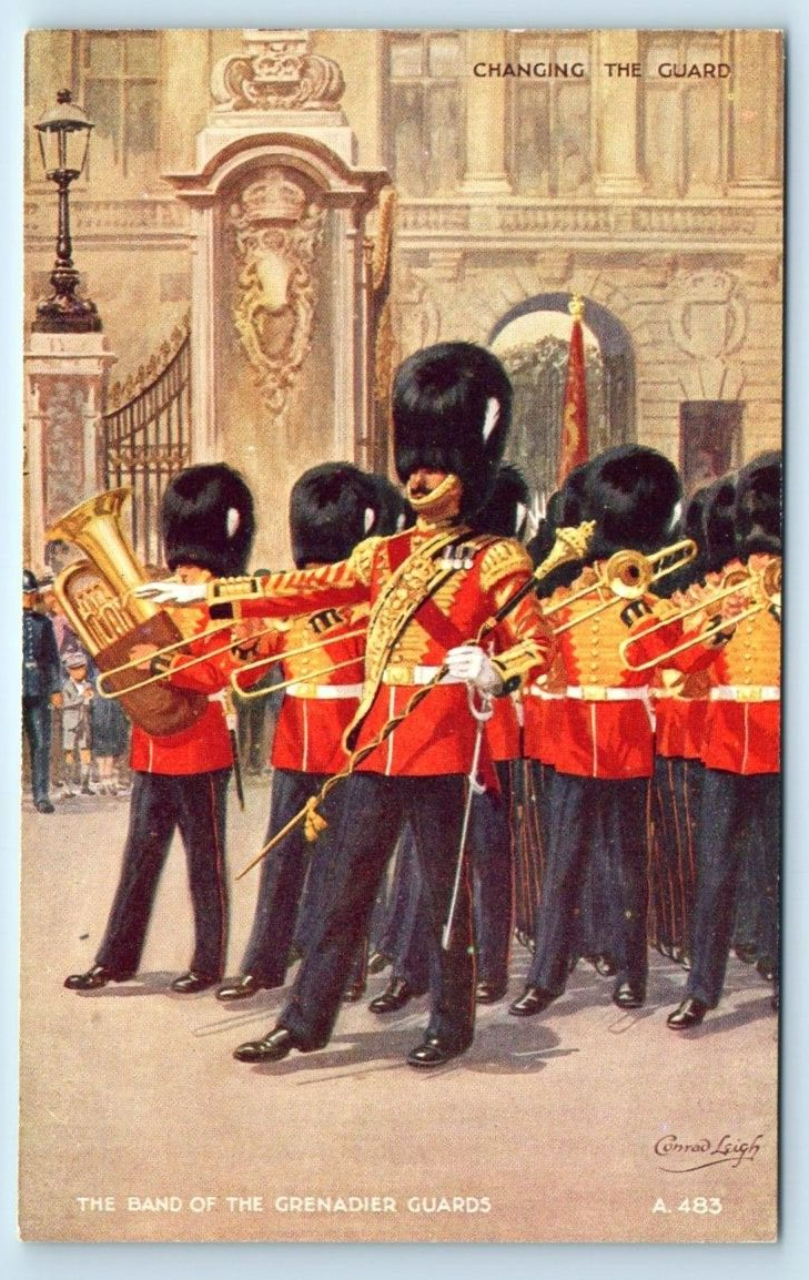 The Band of The Grenadier Guards UK Military Conrad Leigh signed ...