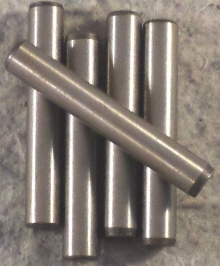 Stainless Steel Dowel Pin Rod, 5/16 x 3", Hardened & Ground [Qty 4 ...
