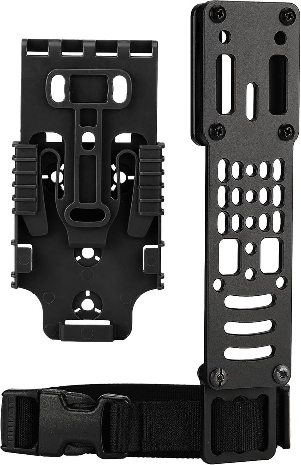 Modular Holster Adapter Tactical QLS Kit Leg Strap Drop Leg Platform | eBay