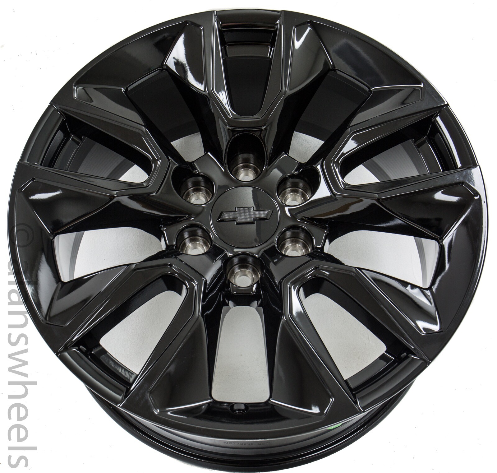 4 NEW Chevy Suburban Silverado Tahoe Avalanche Black RST 20” Wheels ...