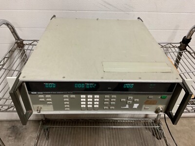 Fluke 6060B Synthesized RF Signal Generator 10KHz - 1050MHz option 488 ...