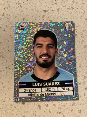 2021 Copa America Luis Suarez Foil Sticker Uruguay | eBay