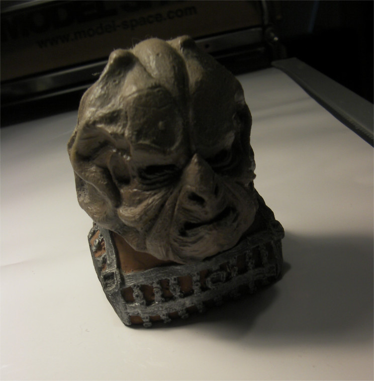 DOCTOR WHO Head up Display bust STYGGRON,KRAAL 'THE ANDROID INVASION ...