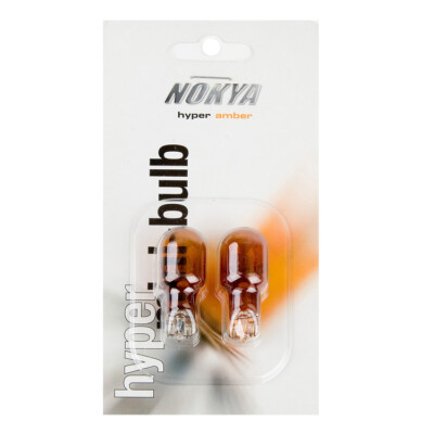 NOKYA 168 191 BULB HYPER AMBER 18W NOK5205 | eBay