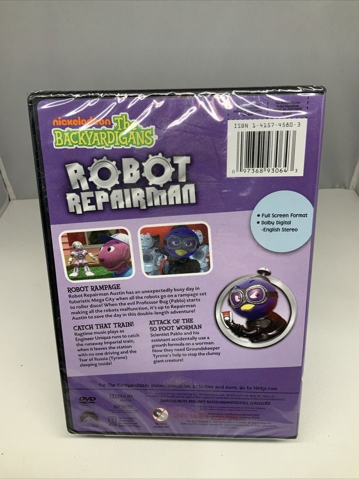 The Backyardigans: Robot Repairman (DVD, 2009) New And Sealed ...