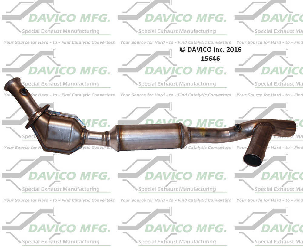 Catalytic Converter-Exact-Fit Davico 15646 for sale online | eBay