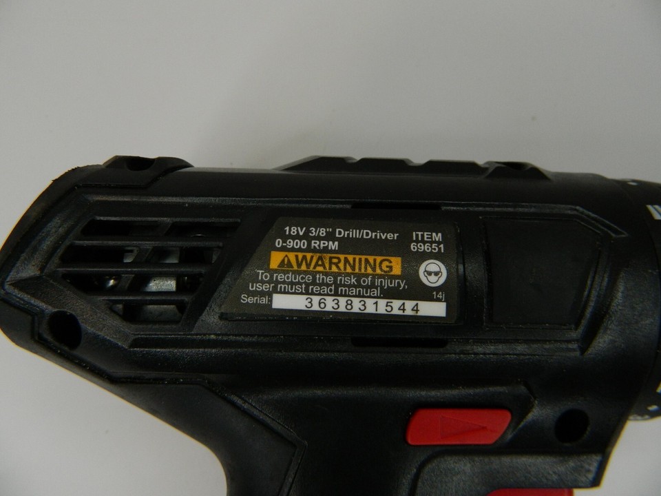 DRILL MASTER 18v VOLT Drill 69652 Tested and Working | eBay