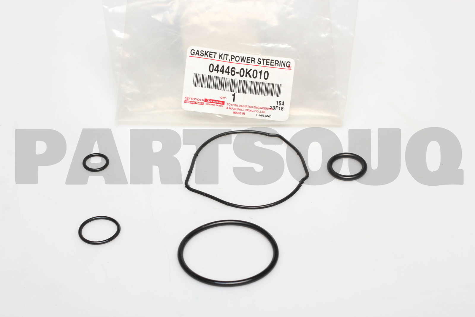 044460K010 Genuine Toyota GASKET KIT, POWER STEERING PUMP 04446-0K010 ...