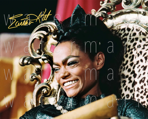 Eartha Kitt Catwoman signed 8X10 inch print photo poster picture ...