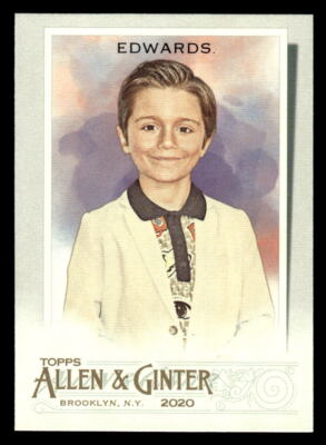 2020 Topps Allen & Ginter Julian Edwards #284 Actor Baseball Card | eBay