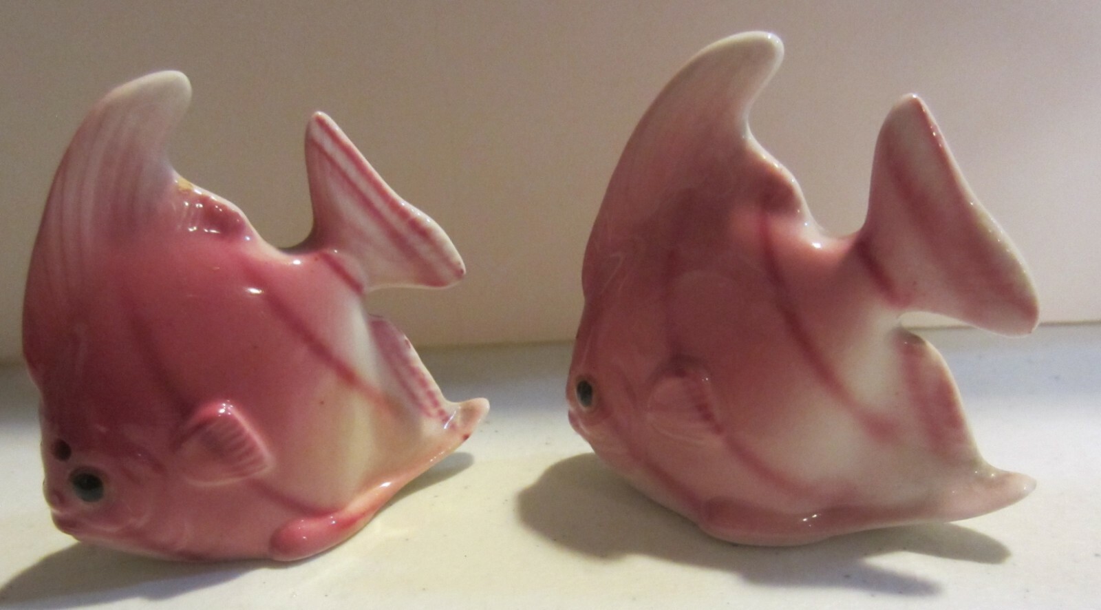 Vintage pink angel fish salt and pepper shakers Japan | eBay