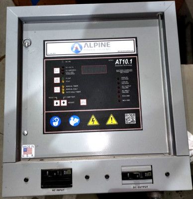 ALPINE POWER SYSTEMS AT10048012F120S AT10.1 BATTERY CHARGER/ RECTIFIER ...