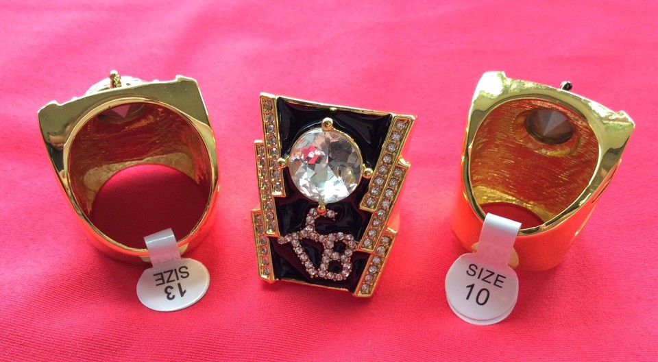Elvis crystal TCB ring in Gold Colour size 10 USA | eBay