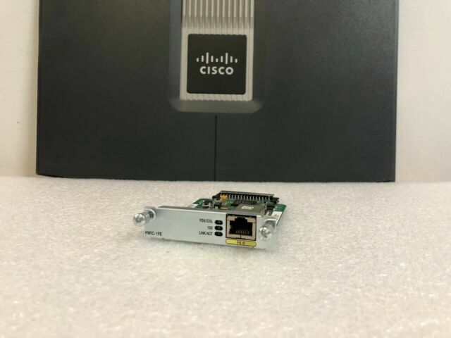 New HWIC-1FE Cisco Router High-Speed WAN Interface Card 1-port 10 100 ...