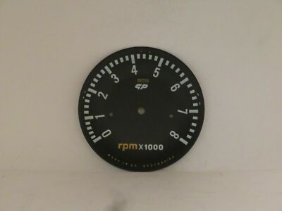 Tachometer Dial Face Plate NOS Smiths 2.85" 8,000 RPM "GP" Series ...