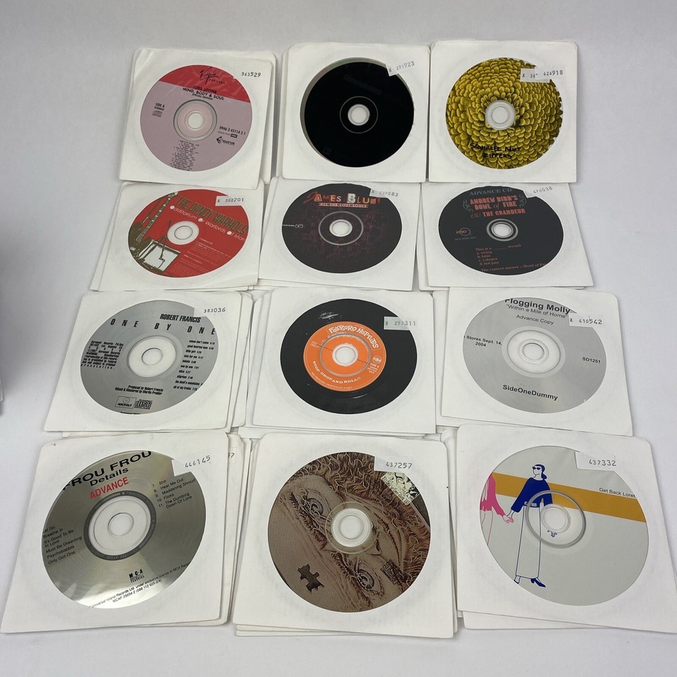 Huge Audiophile Digital Audio CD Lot - Assorted Bands Discs Only in ...
