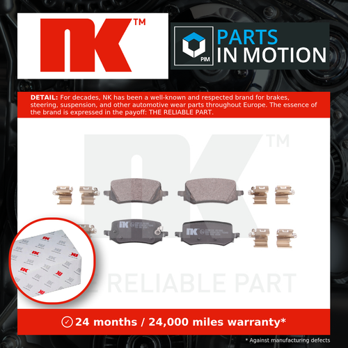 Brake Pads Set Rear 2299120 NK 58302N7A10 58302N7A60 58302N9A10 Quality ...