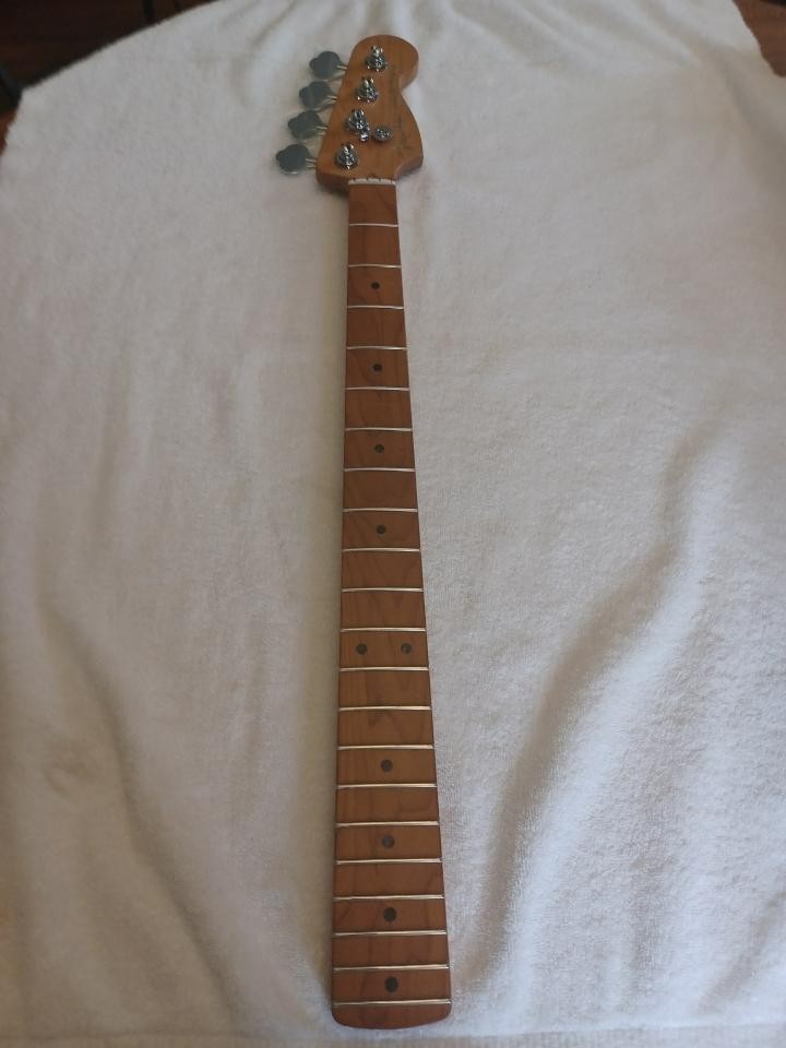 Fender American Ultra ll Precision Bass Roasted Maple neck w/Tuners | eBay