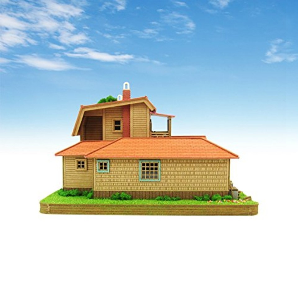 Ghibli series memories of Marnie Oiwa house 1/150 scale Paper Craft ...
