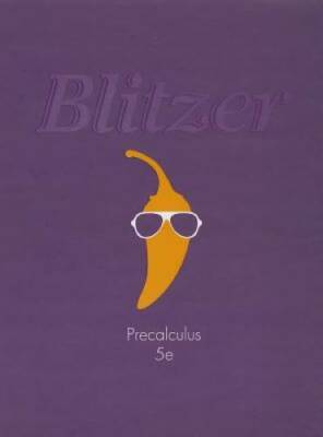 Precalculus (5th Edition) - Hardcover By Blitzer, Robert F. - GOOD ...