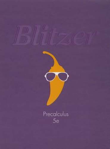 Precalculus (5th Edition) - Hardcover By Blitzer, Robert F. - GOOD ...