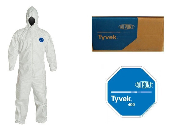 LOT OF TYVEK Disposable Protective Spray Painting Cleaning Coveralls ...