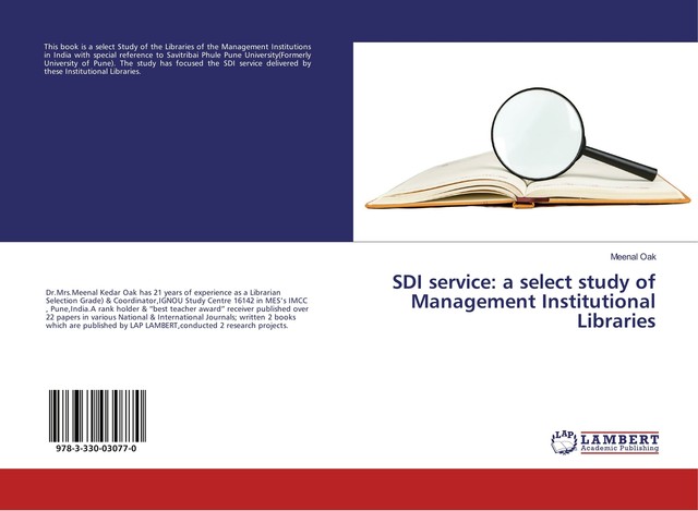 Sdi Service: A Select Study of Management Institutional Libraries von ...
