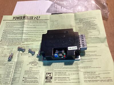 Itoh Denki (CB-002N) Brushless DC Motor Driver Card - 24VDC - NPN Input ...