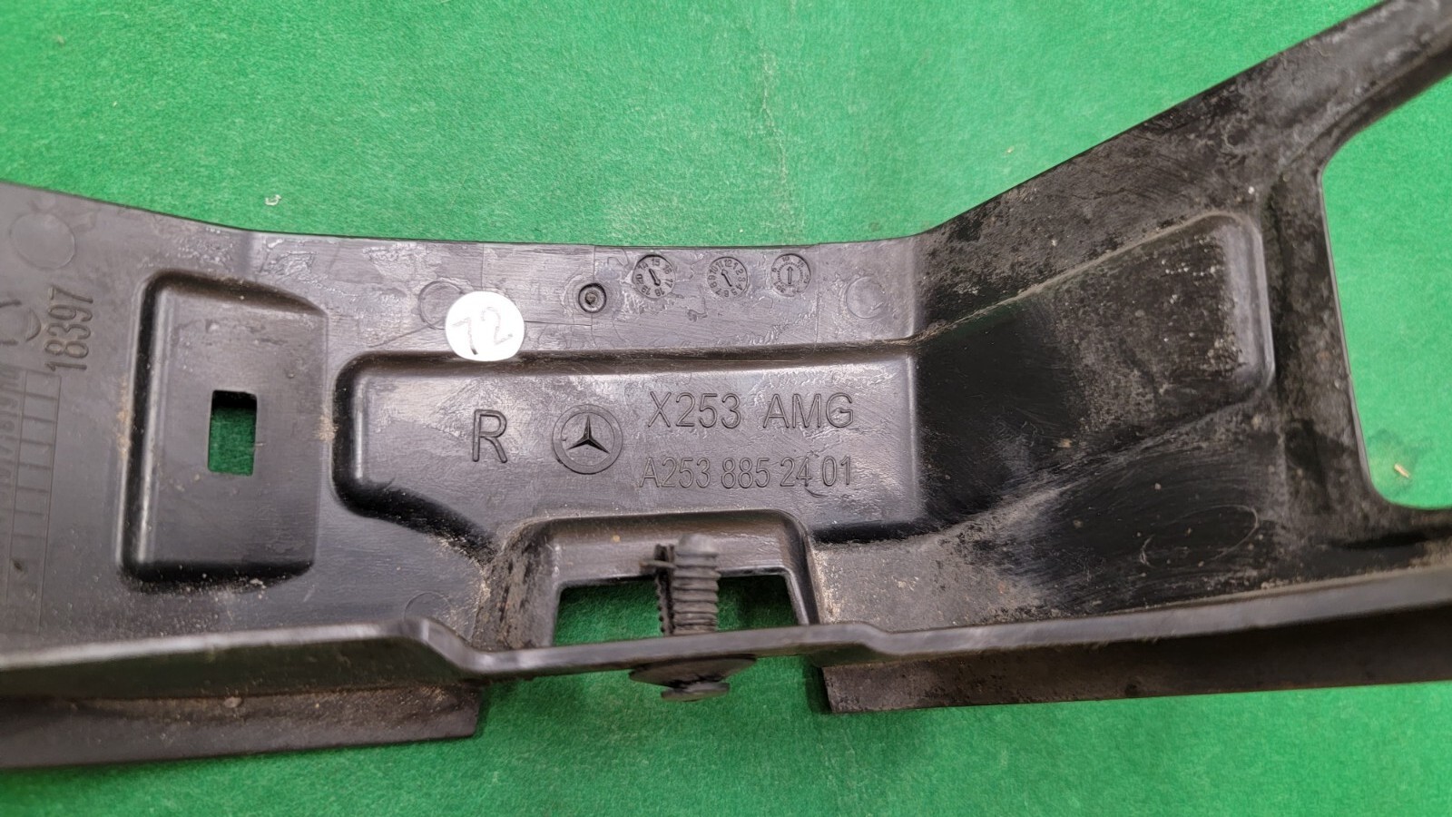 2016-2018 MERCEDES-BENZ GLC COUPE C253 REAR RIGHT BUMPER BRACKET ...