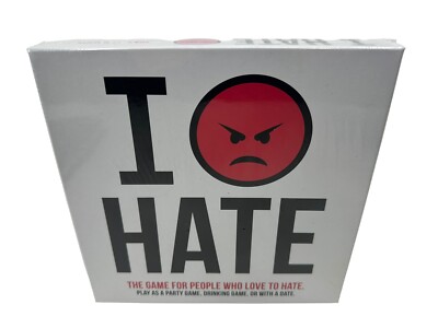 I Hate - Game For People Who Love To Hate - Party Drinking Date Night ...