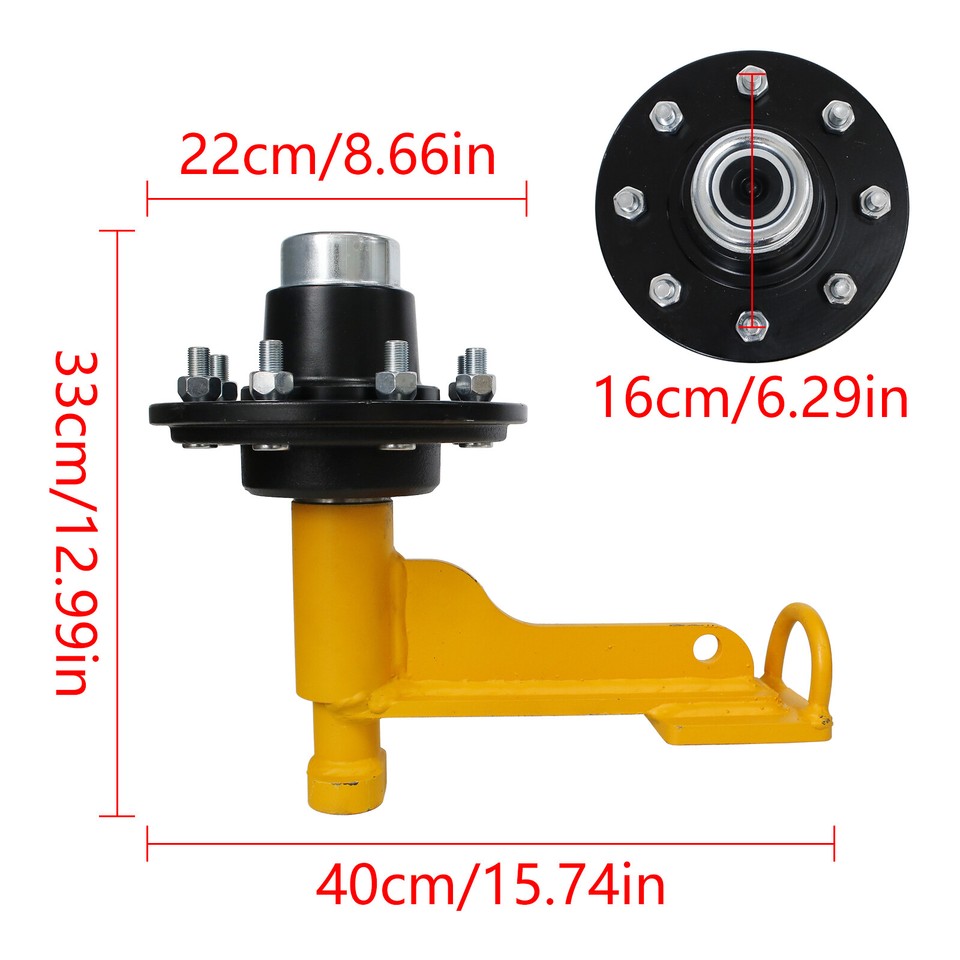 New upgraded Superior Shipping Container Wheels，8x6.5Lug，Container ...