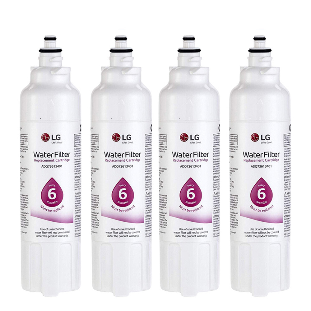 4-PACK LG-LT800P ADQ736134 Genuine Refrigerator Water Filter ...