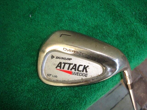 Dunlop Golf Attack Wedge 60 degree Lob Wedge Oversize Mid Firm Steel | eBay
