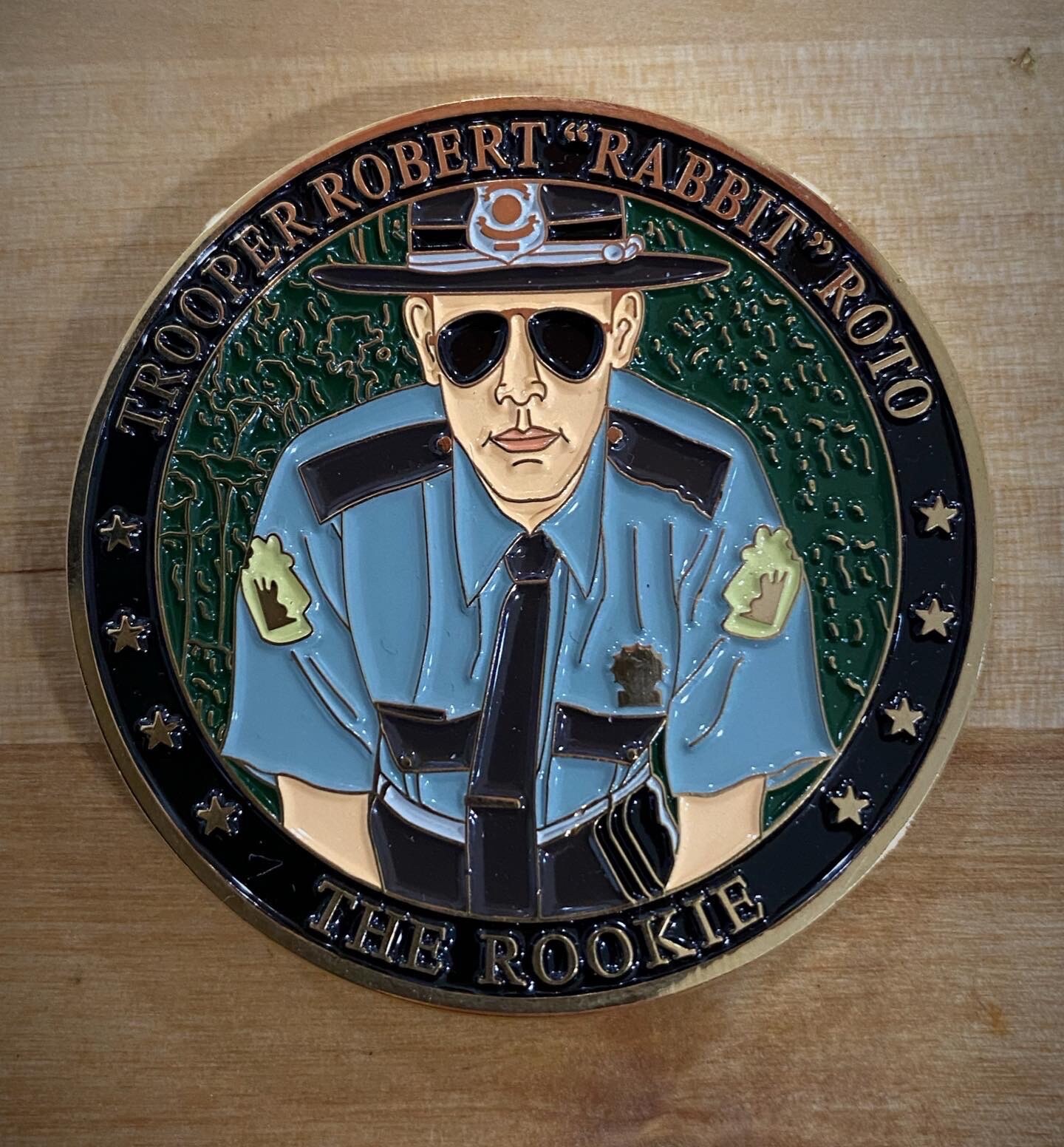 New Limited Vermont State Police Super Troopers Movie Rookie Coin | eBay